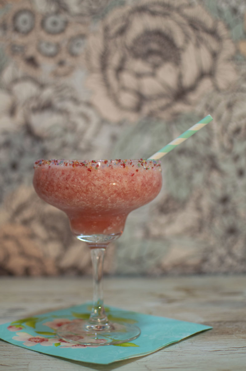 Last Bit of Summer: Spiced Strawberry Pina Colada Recipe – Oh, Julia Ann
