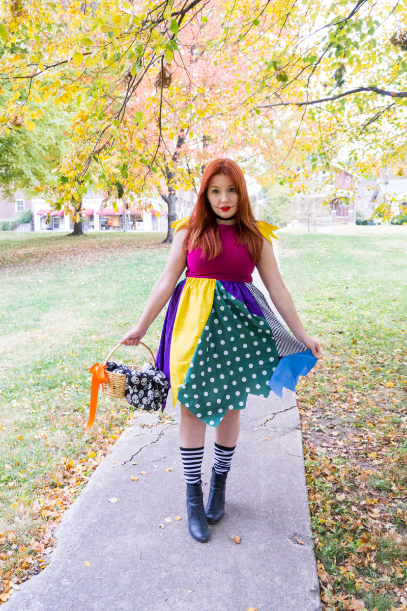 Halloween as Sally and the Mayor | Easy DIY Nightmare Before Christmas ...